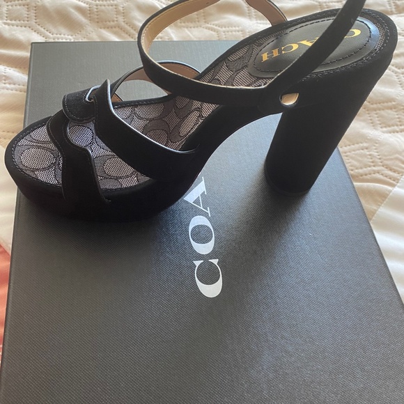 Coach | Shoes | Coach Platform Sandals | Poshmark